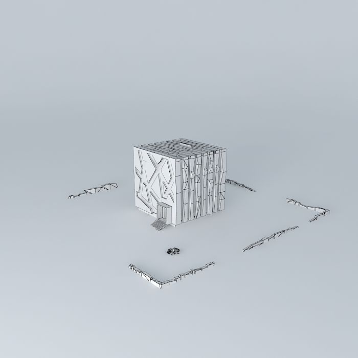 Living Cube 3D model | CGTrader