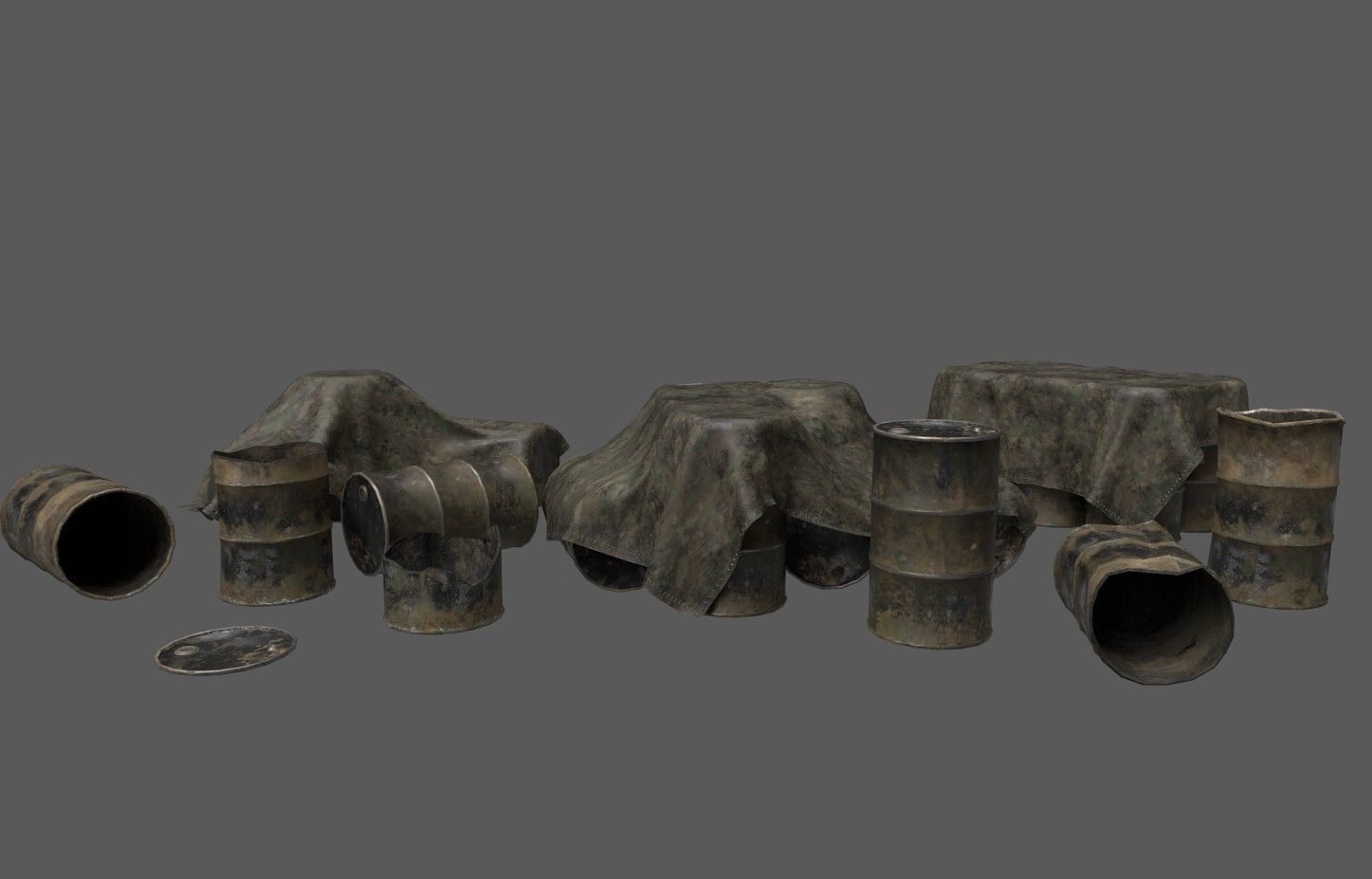 3D model Military Base Kit VR / AR / low-poly | CGTrader