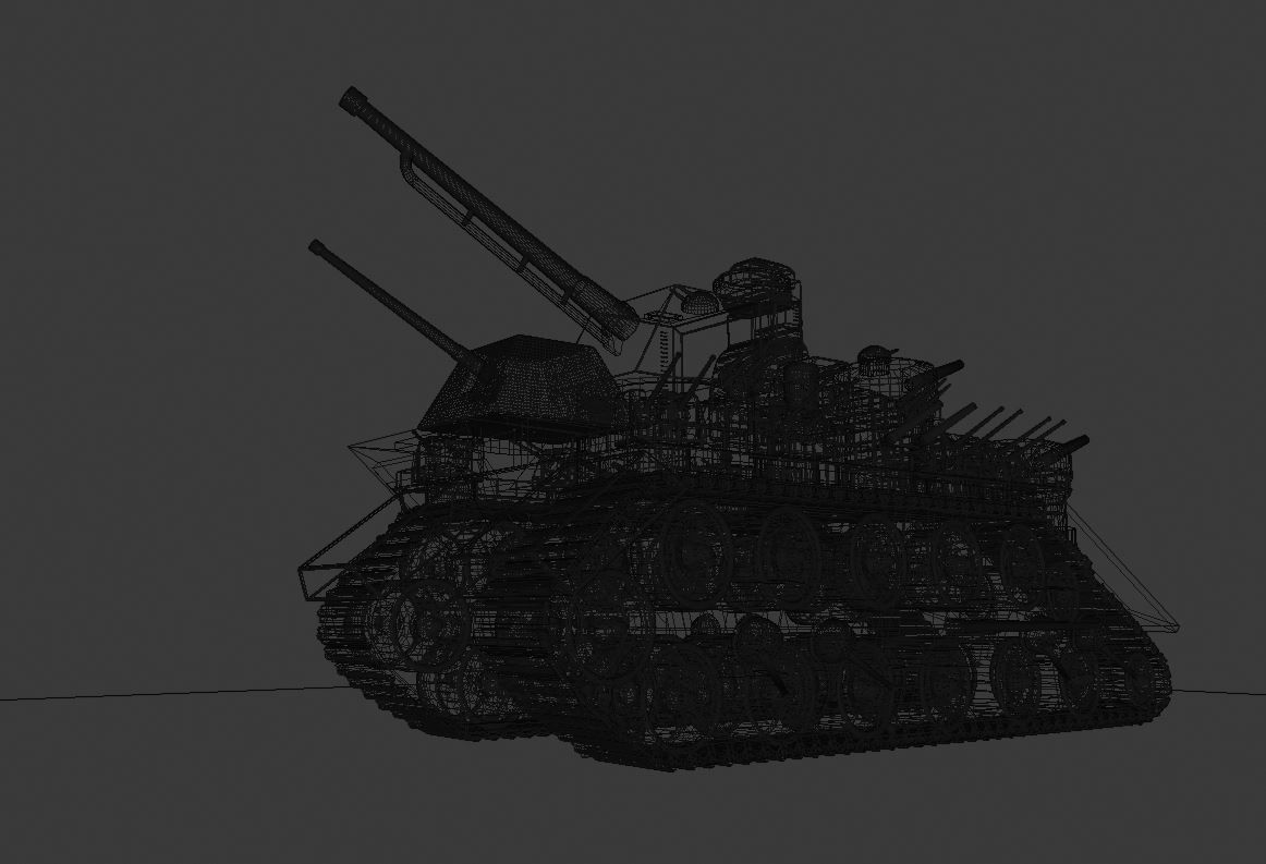 Super Heavy Tank 3D model | CGTrader