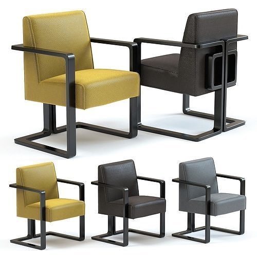 The Sofa and Chair Co - Ludo Armchair 3D model | CGTrader