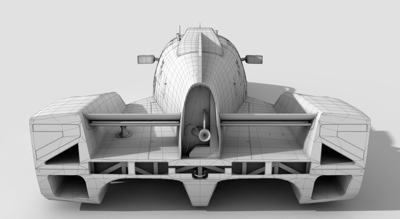 3D model Panoz Deltawing DWC13 VR / AR / low-poly | CGTrader