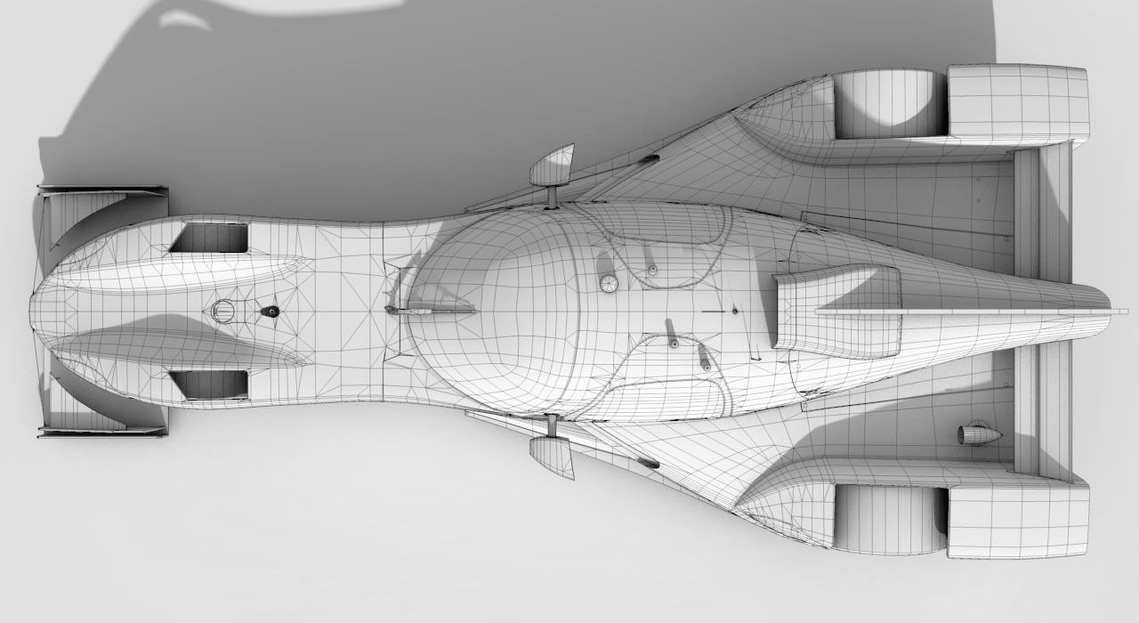 3D model Panoz Deltawing DWC13 VR / AR / low-poly | CGTrader