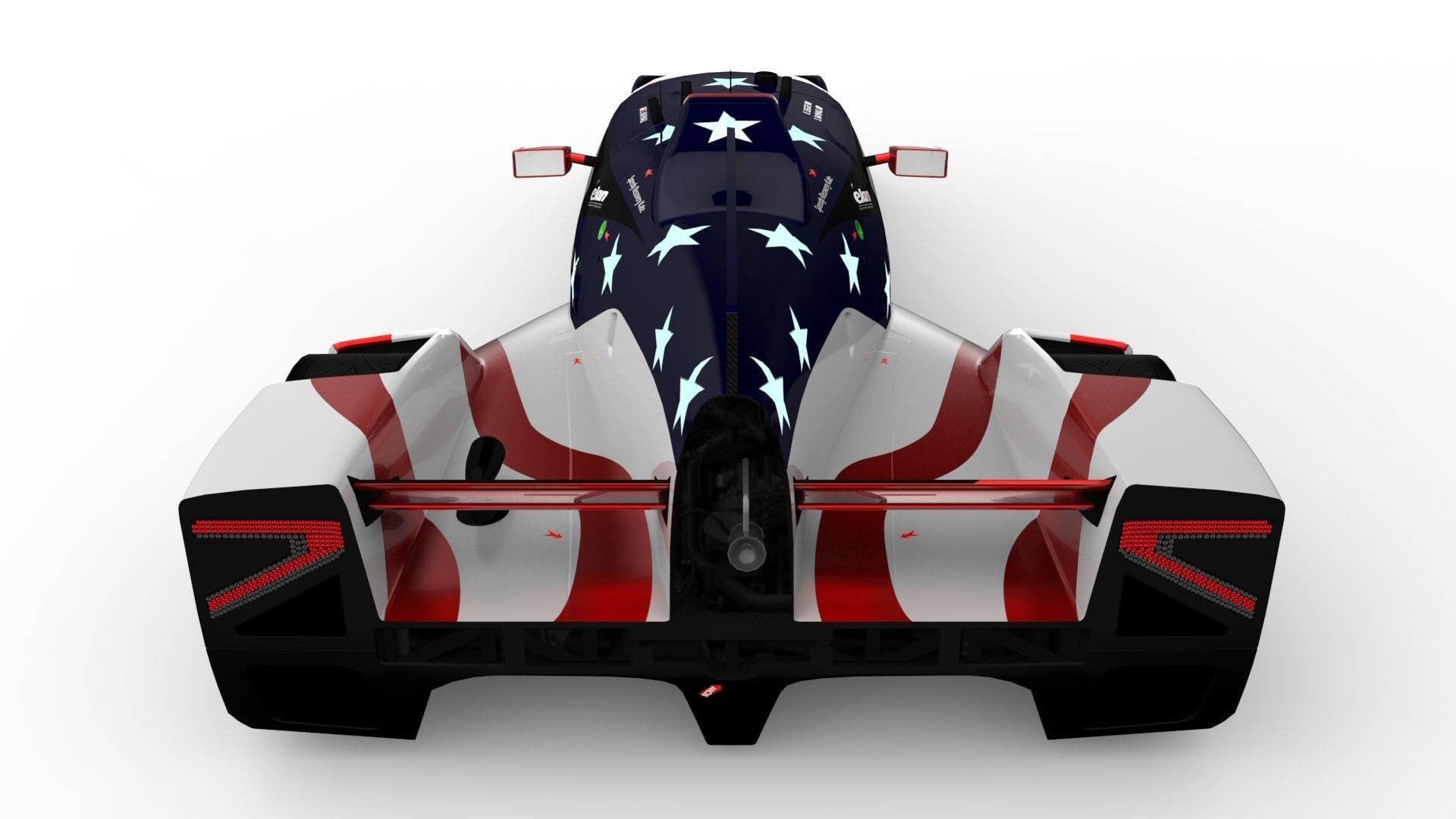 3D model Panoz Deltawing DWC13 VR / AR / low-poly | CGTrader