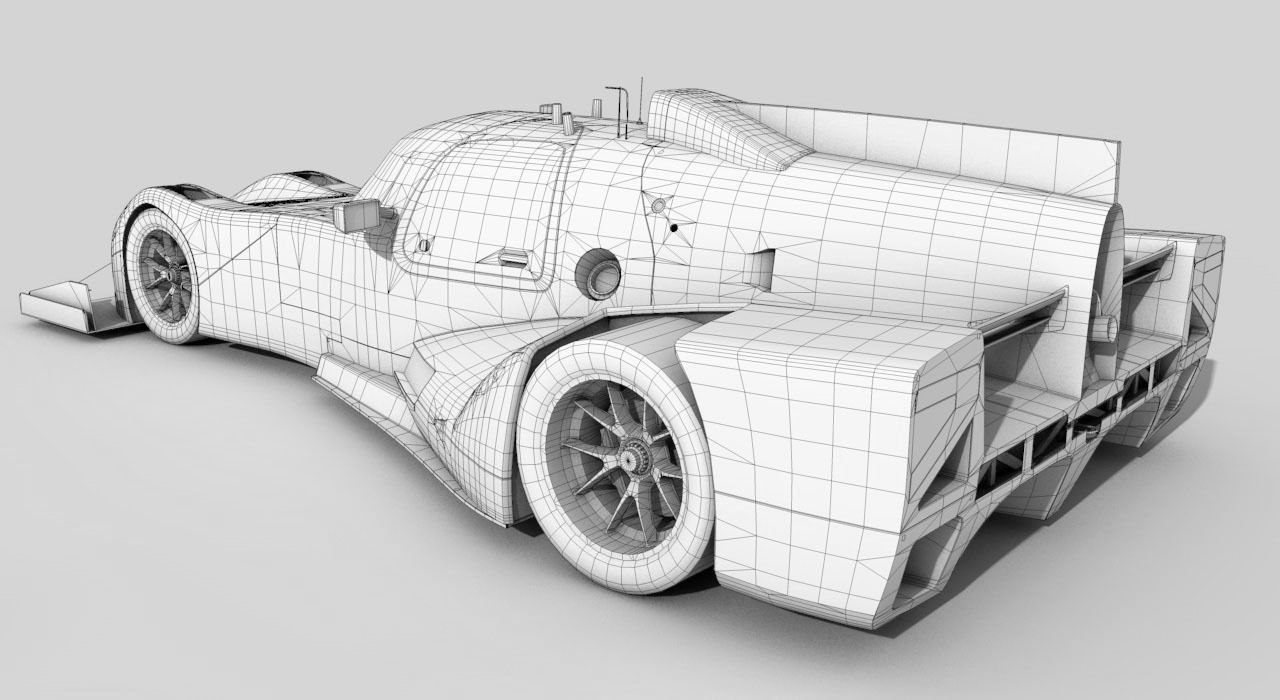 3D model Panoz Deltawing DWC13 VR / AR / low-poly | CGTrader