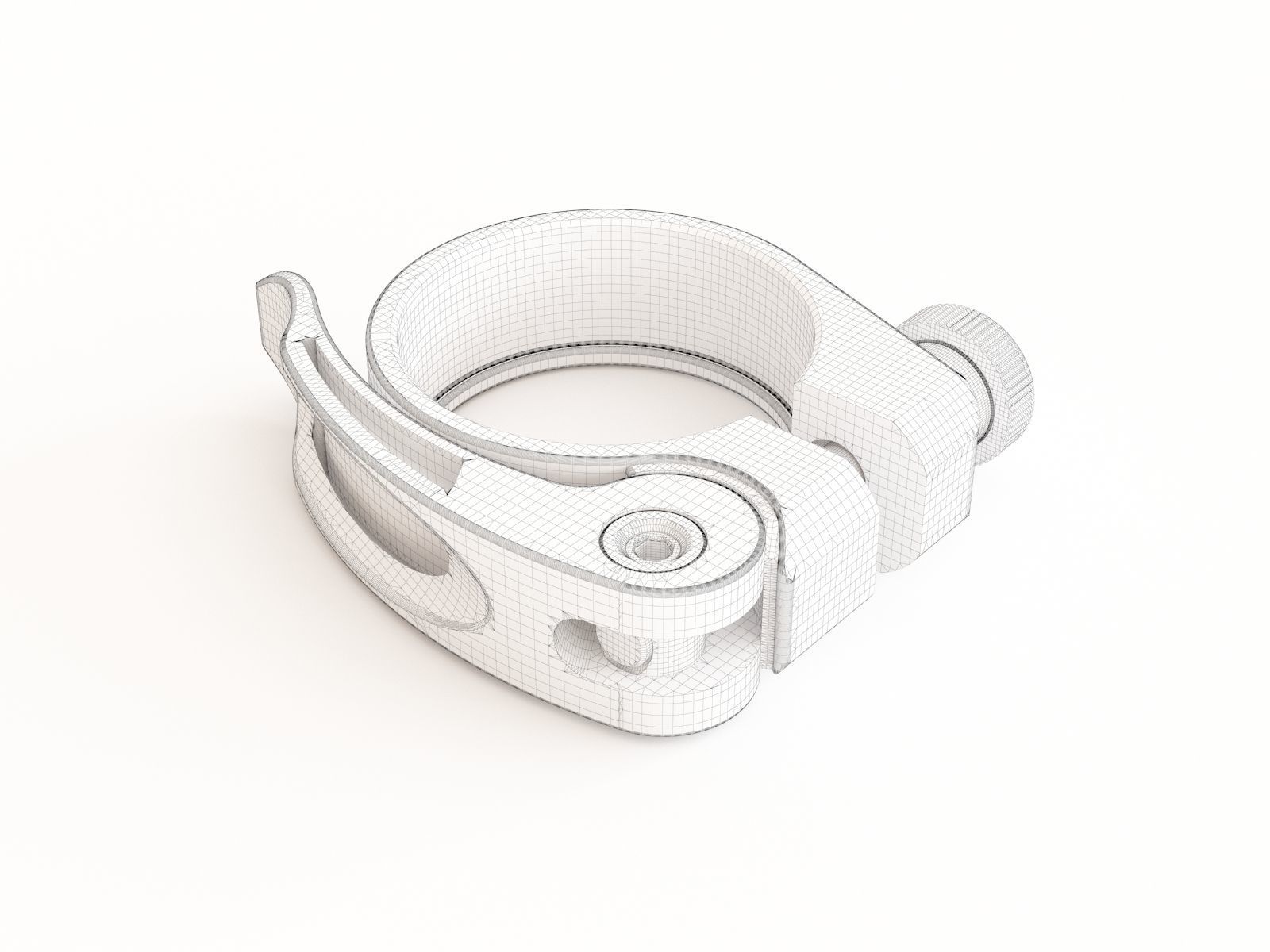 Bike clamp 3D model | CGTrader