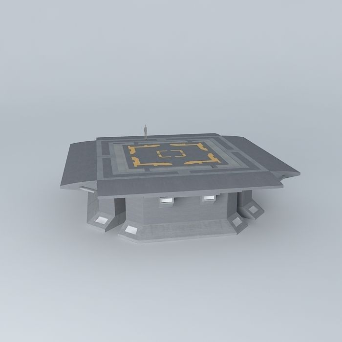 Simple Helipad free 3D model | CGTrader