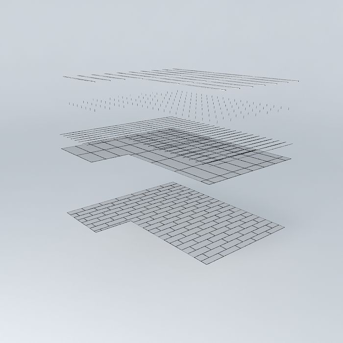 Home building materials free 3D model | CGTrader