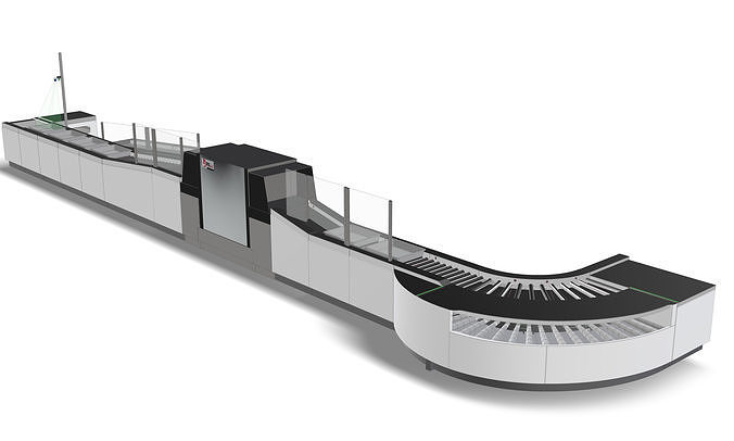 AUTOMATIC TRAY RETURN SYSTEM - BHS 3D model | CGTrader