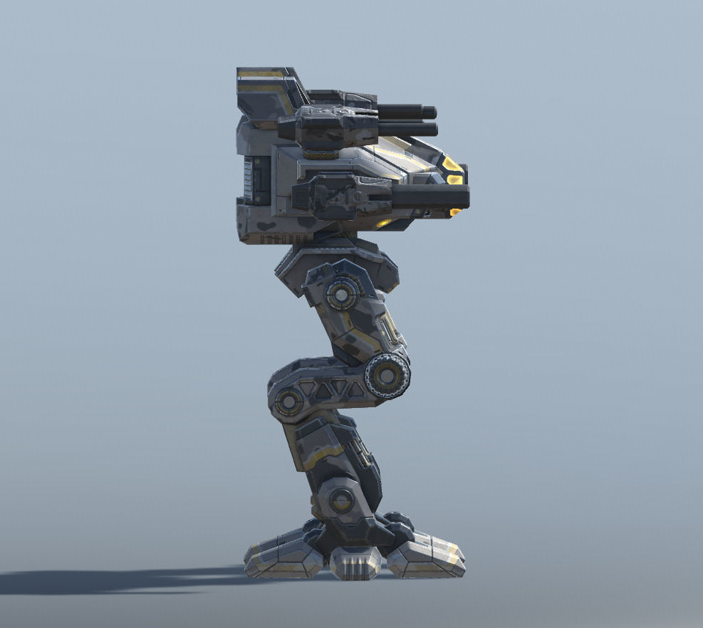 3D model Goliath BattleMech VR / AR / low-poly | CGTrader