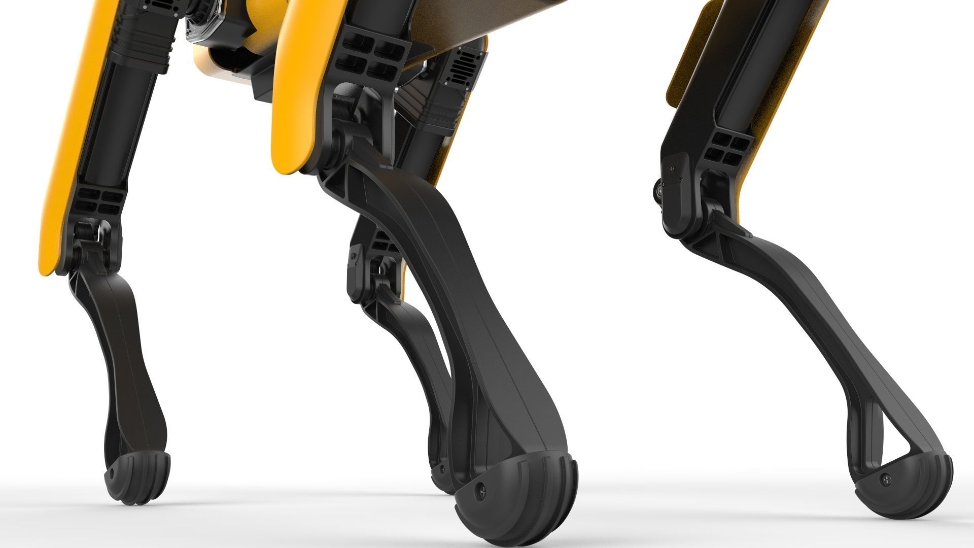 Boston Dynamics Spot Inspection Yellow 3D model | CGTrader