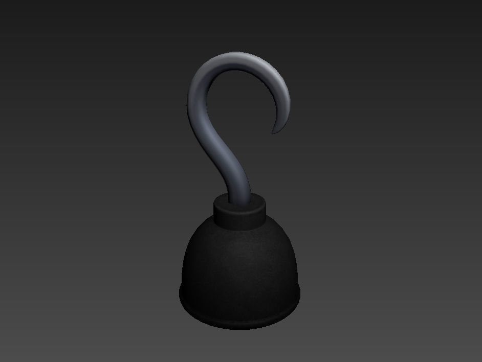 Hook Hand 3D model | CGTrader
