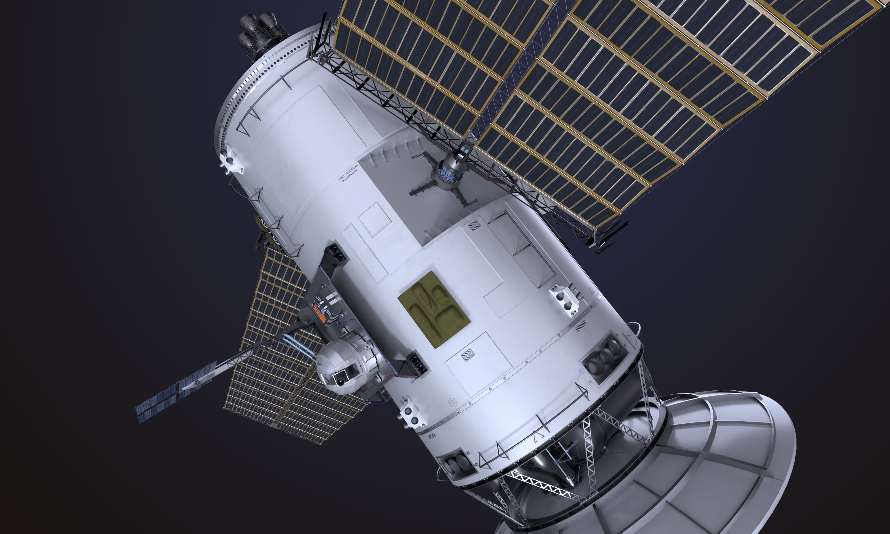 NEO Communication Satellite Mk-1 3D model | CGTrader