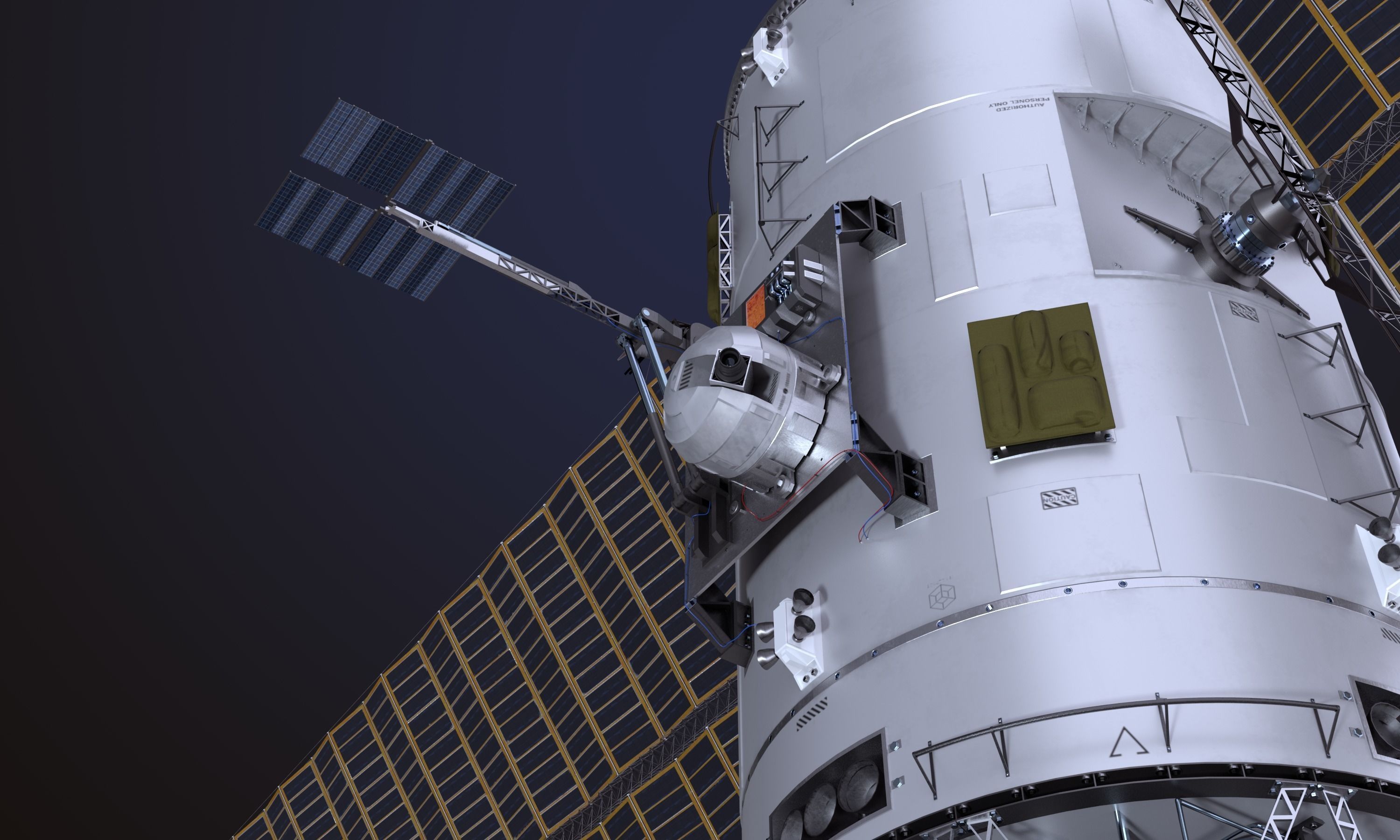 NEO Communication Satellite Mk-1 3D model | CGTrader