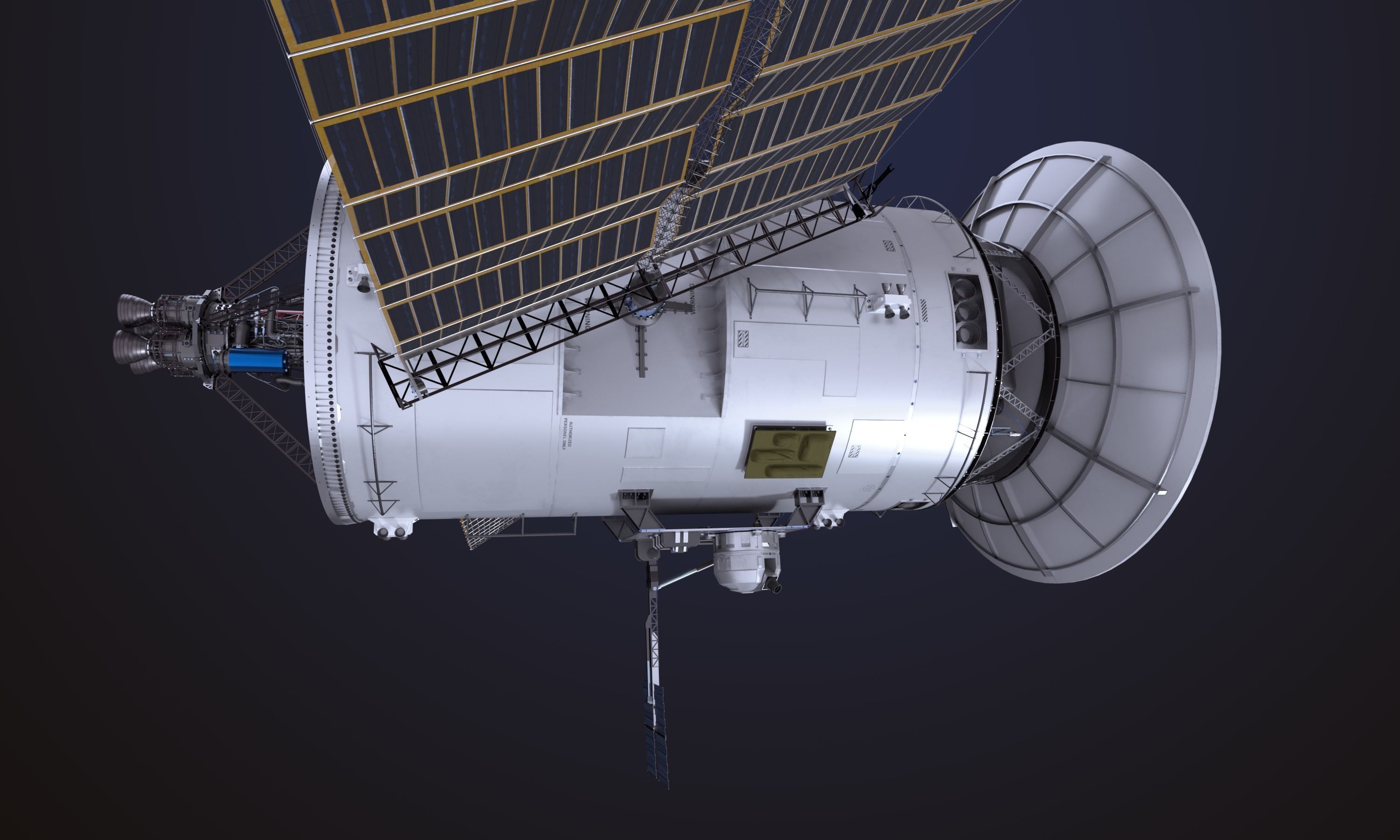 NEO Communication Satellite Mk-1 3D model | CGTrader
