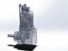 One cylinder air engine 3D model | CGTrader