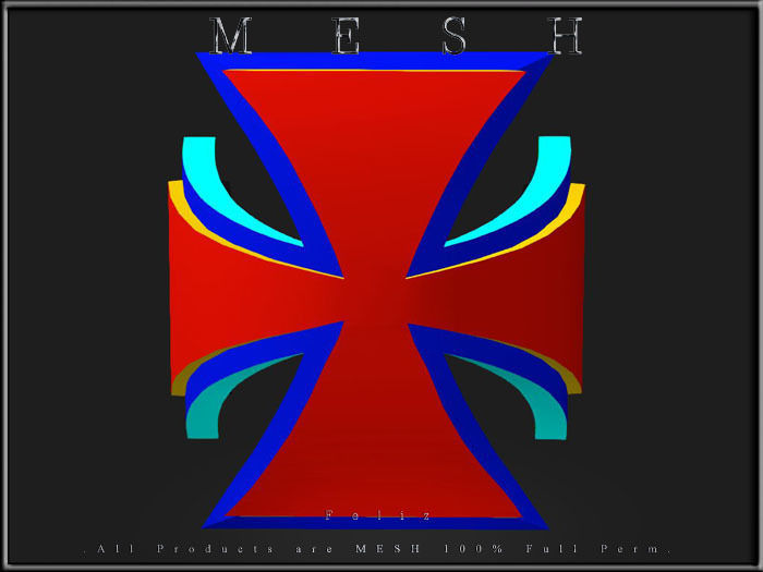 3D model iron cross - Curved VR / AR / low-poly | CGTrader