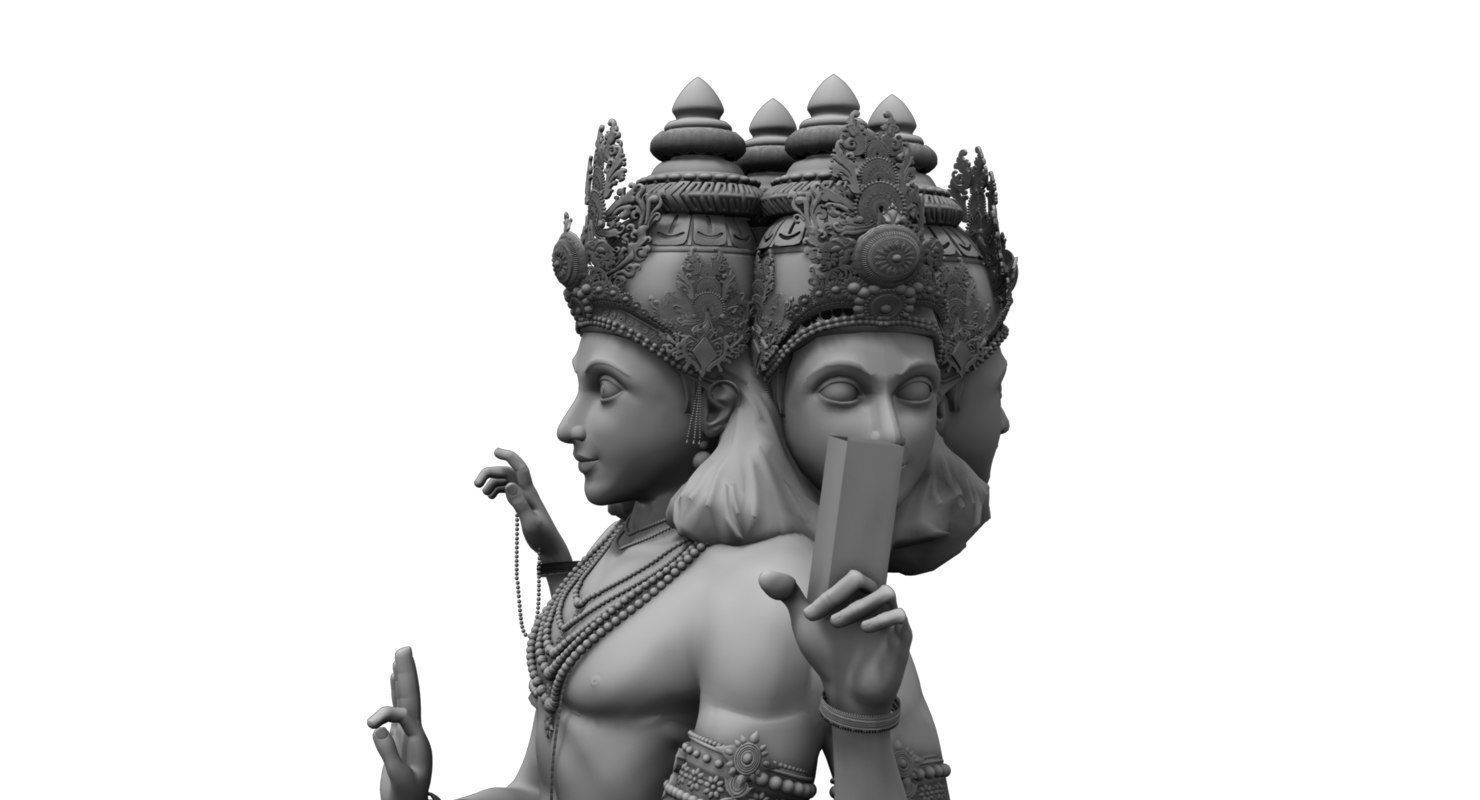 god brahma 3d model 3D model | CGTrader