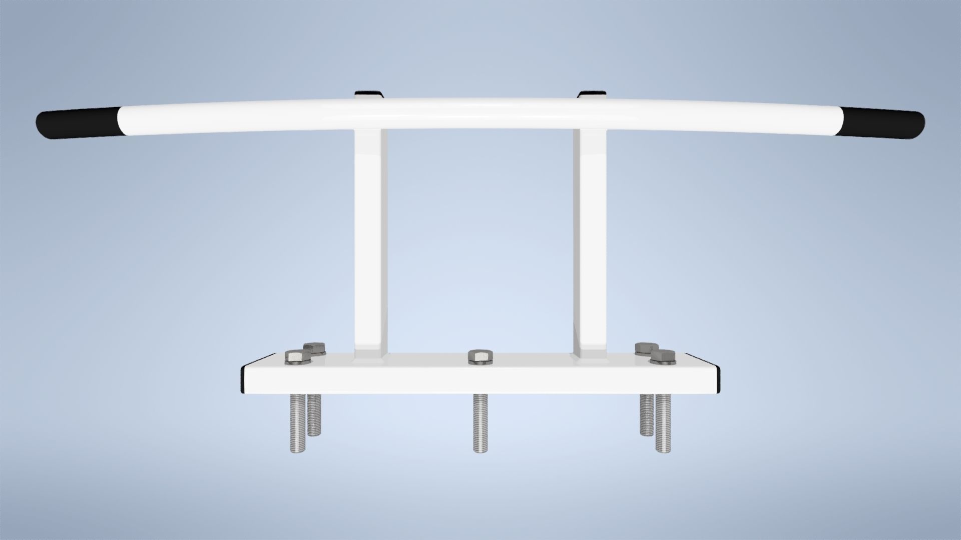 3D model Wall crossfit pull up fitness machine VR / AR / low-poly ...