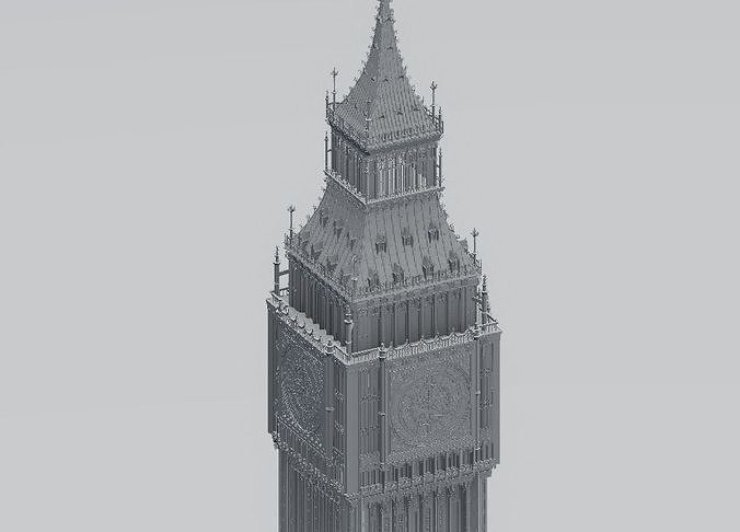 Big Ben 3D model | CGTrader