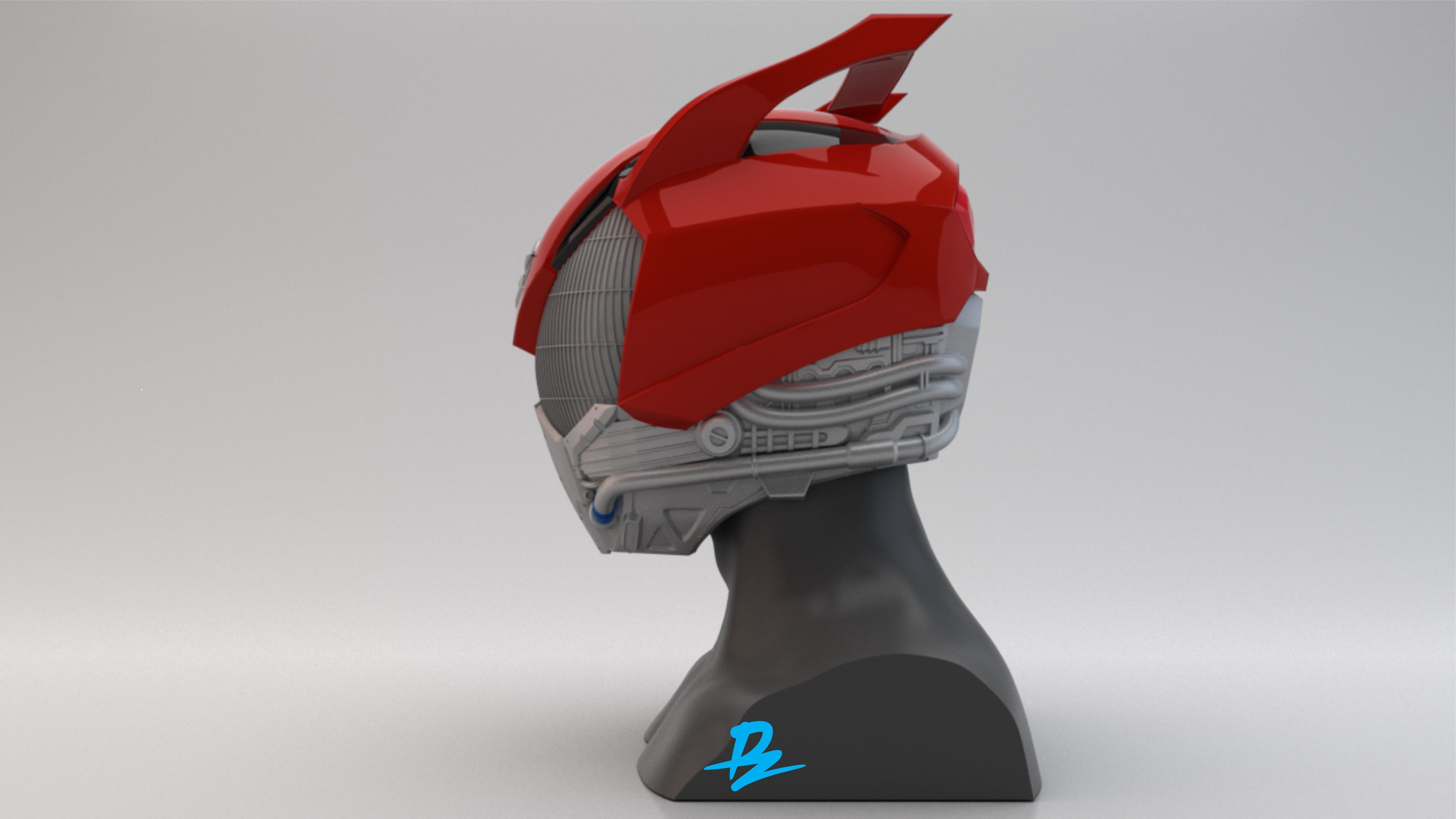 Kamen Rider Drive Type Speed 3D model 3D printable | CGTrader
