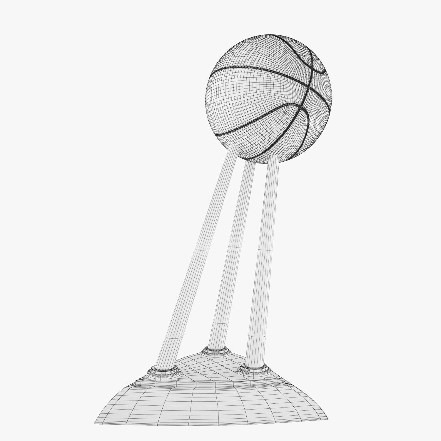 WNBA Championship Trophy 3D model | CGTrader