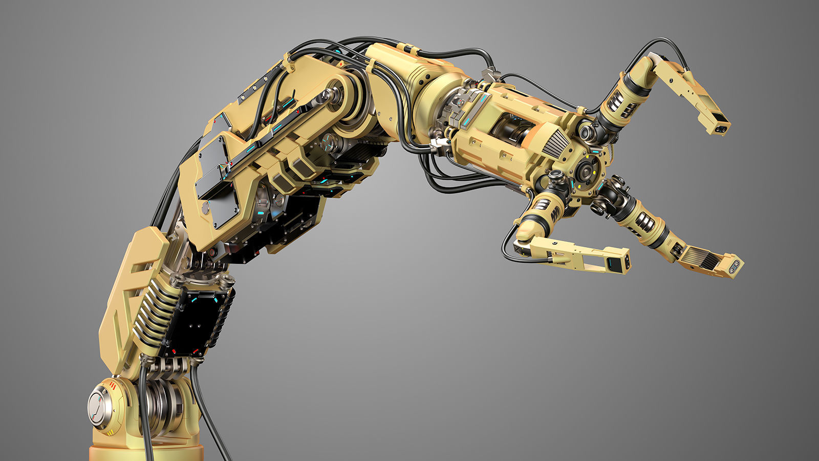 Robotic Arm 2 Rigged 3D model animated rigged | CGTrader
