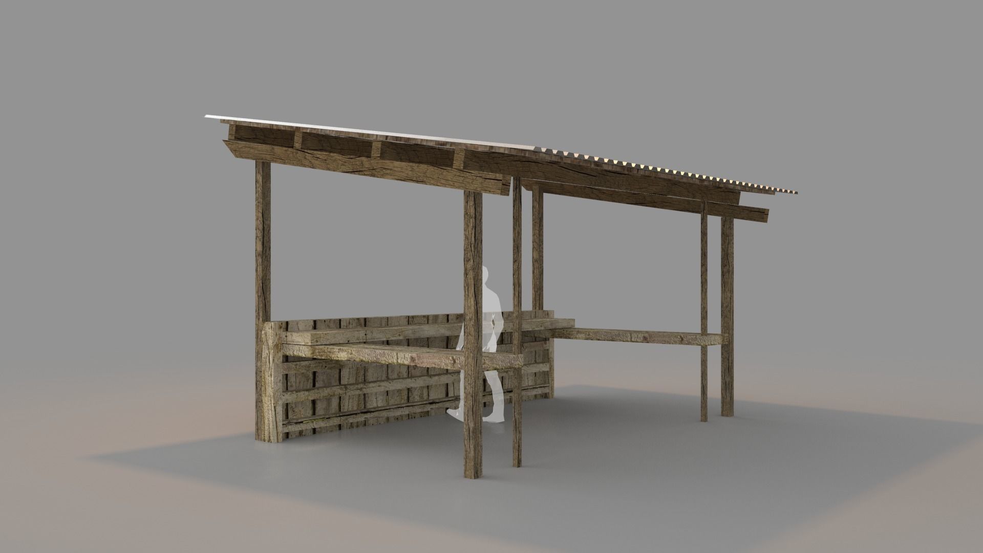 Rustic Stand 3D model | CGTrader