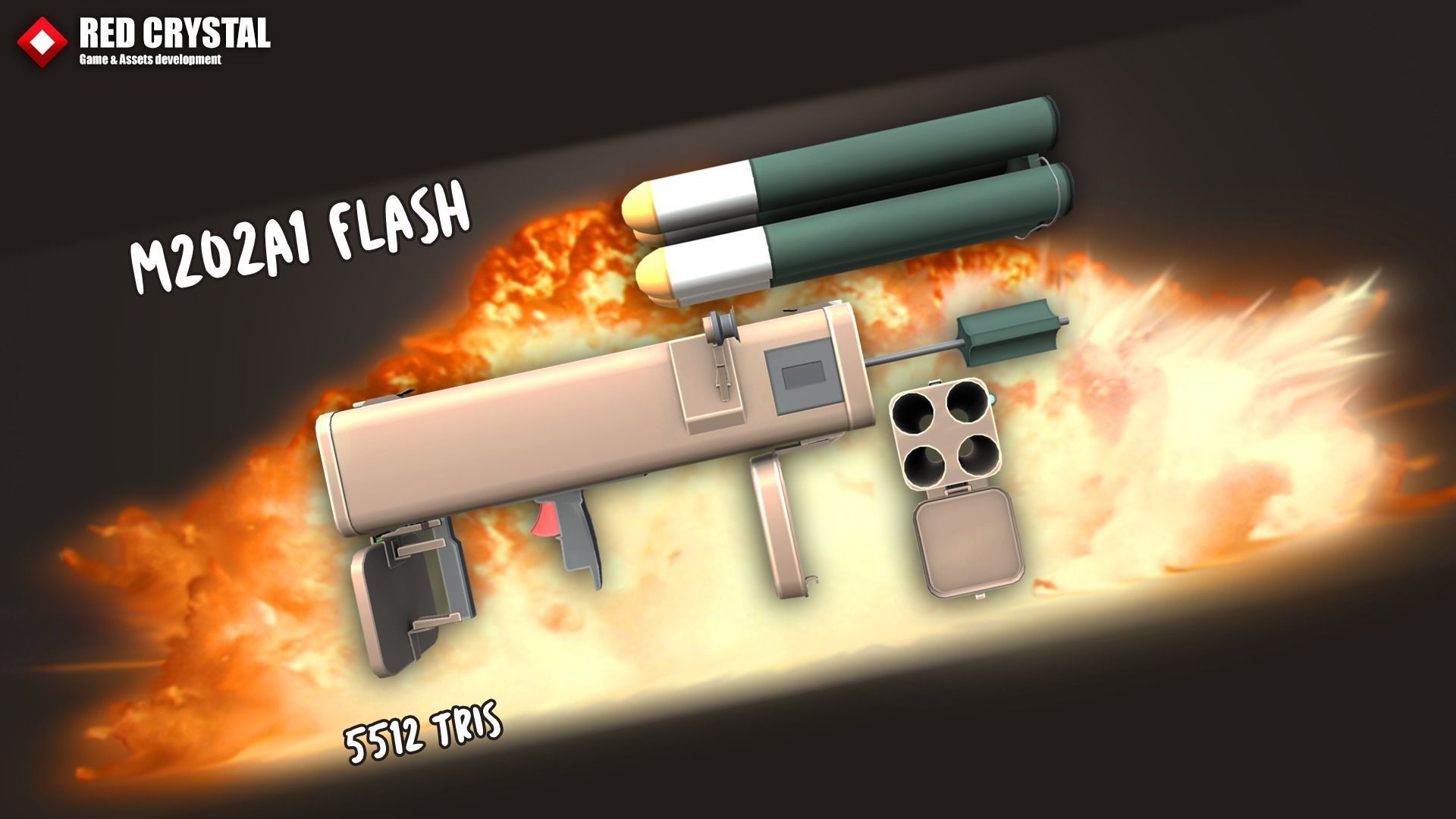 3D model Low Poly Guns Pack VR / AR / low-poly | CGTrader