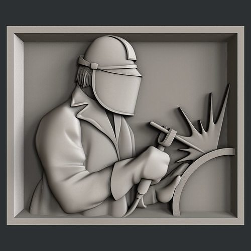 3d STL models for CNC router welder 3D model | CGTrader