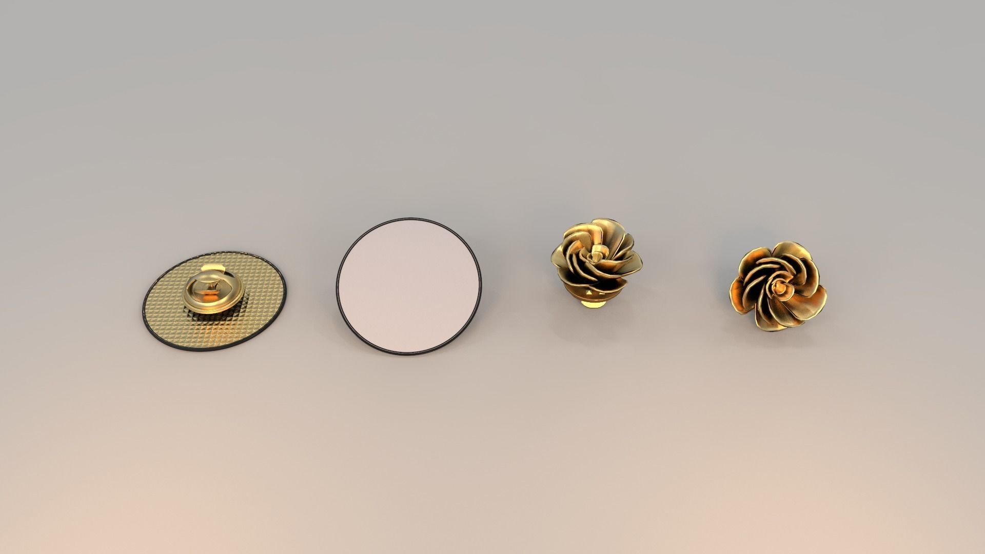 Lapel Pin 3D model | CGTrader