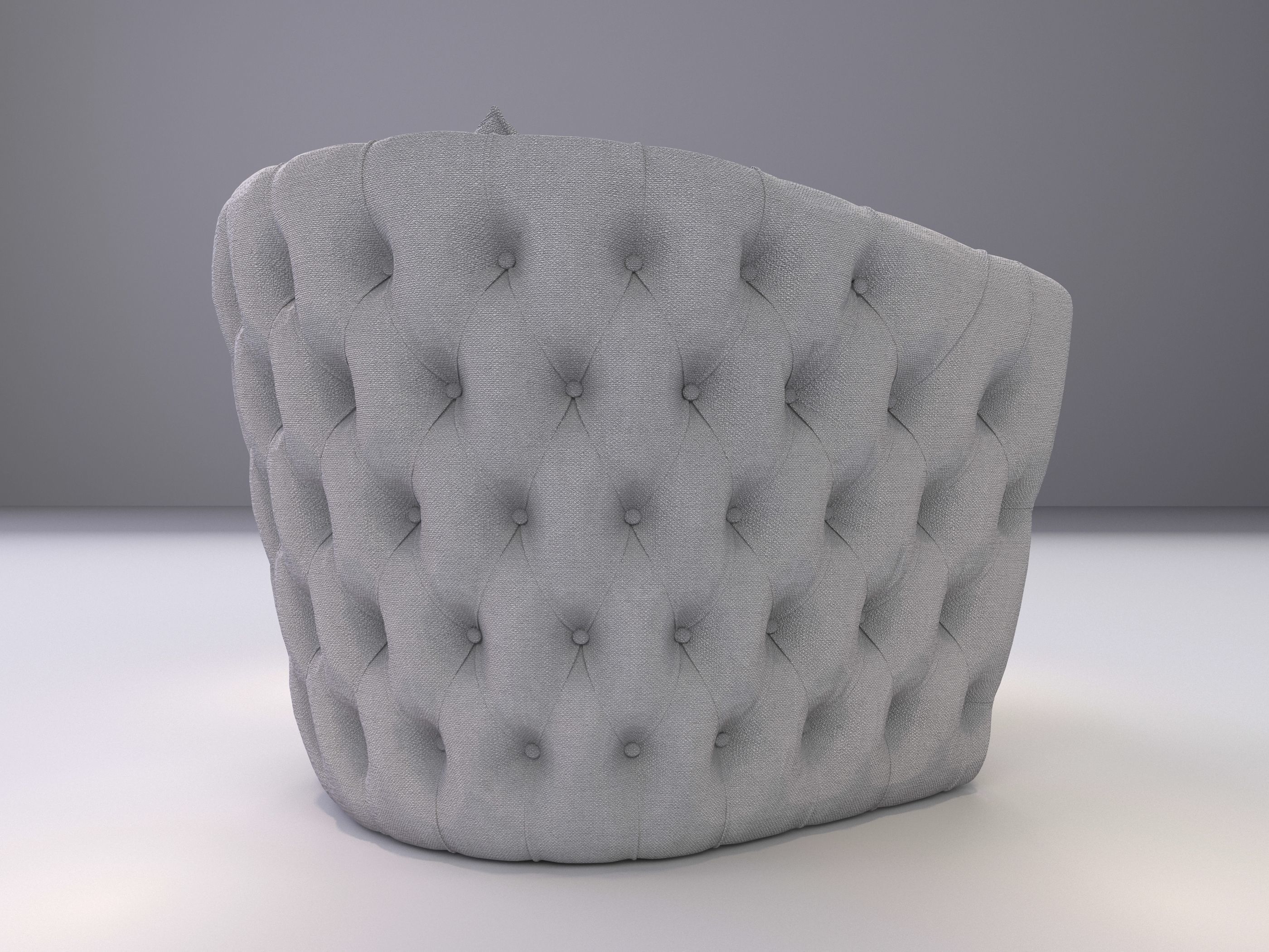 3D model Single Chester Sofa VR / AR / low-poly | CGTrader