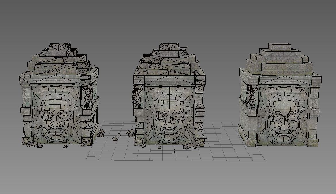 3D model Angkor Wat Games res model 02 VR / AR / low-poly | CGTrader