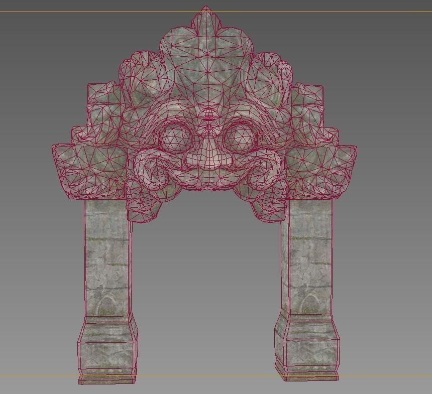 3D model Angkor Wat Games res model 03 VR / AR / low-poly | CGTrader