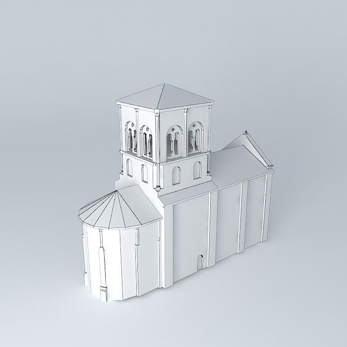 Church of San Pedro de Tejada free 3D model | CGTrader