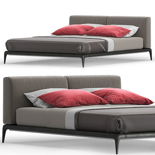 Bed Poliform Park free 3D model | CGTrader