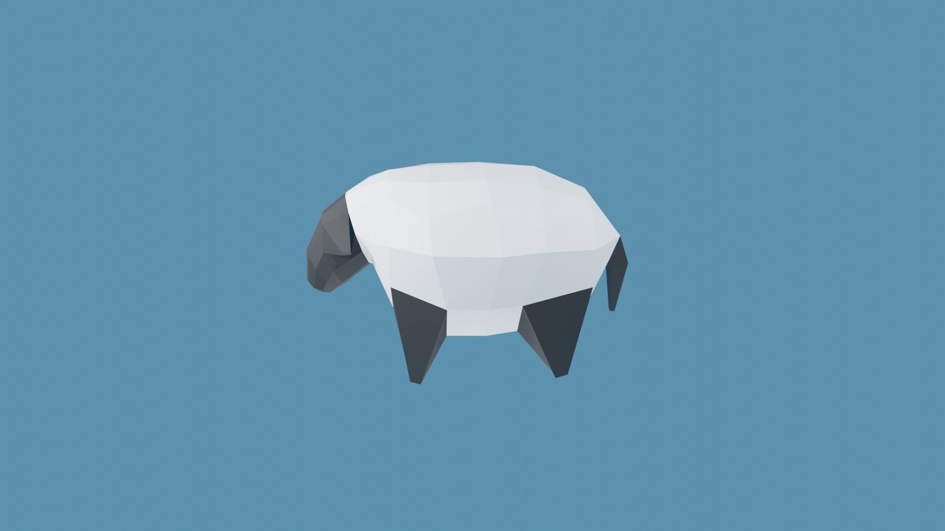 3D model Low Poly sheep 3D model VR / AR / low-poly | CGTrader