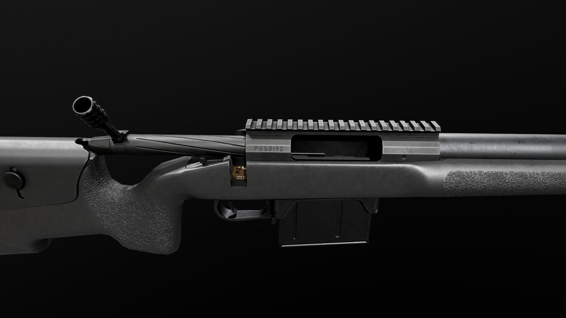 3D model Remington 700 Sniper Rifle VR / AR / low-poly | CGTrader