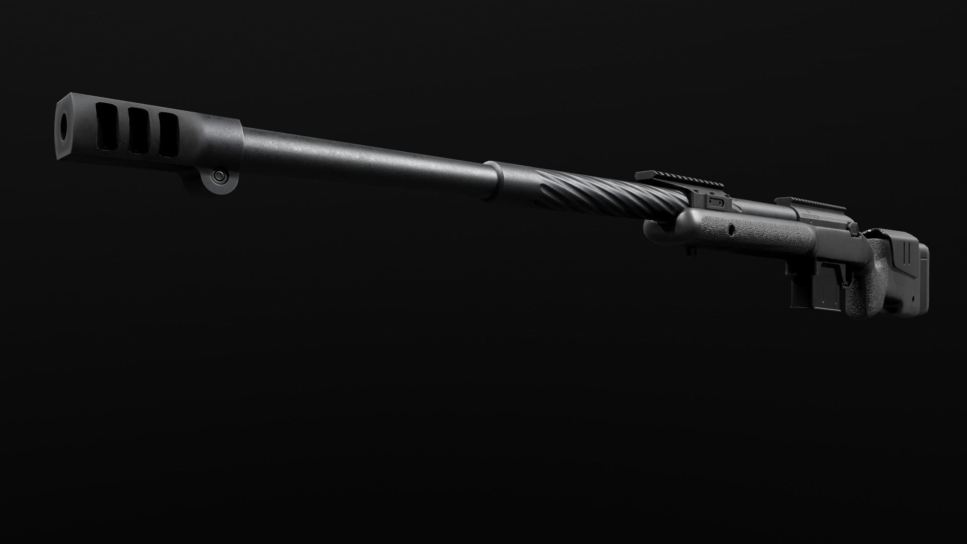 3D model Remington 700 Sniper Rifle VR / AR / low-poly | CGTrader
