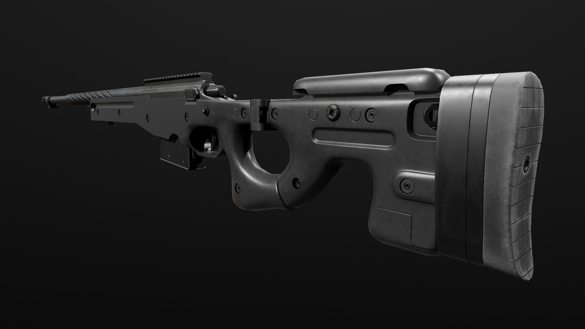 3D model Remington 700 Sniper Rifle VR / AR / low-poly | CGTrader
