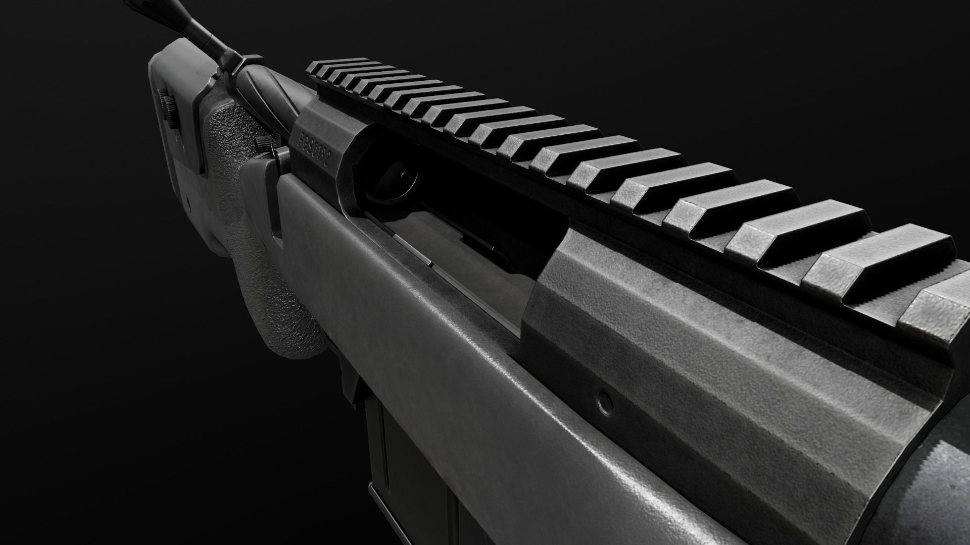 3D model Remington 700 Sniper Rifle VR / AR / low-poly | CGTrader