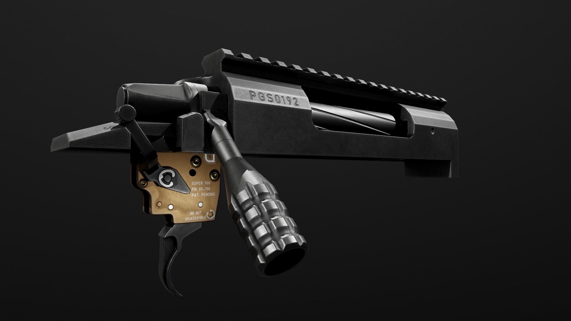 3D model Remington 700 Sniper Rifle VR / AR / low-poly | CGTrader