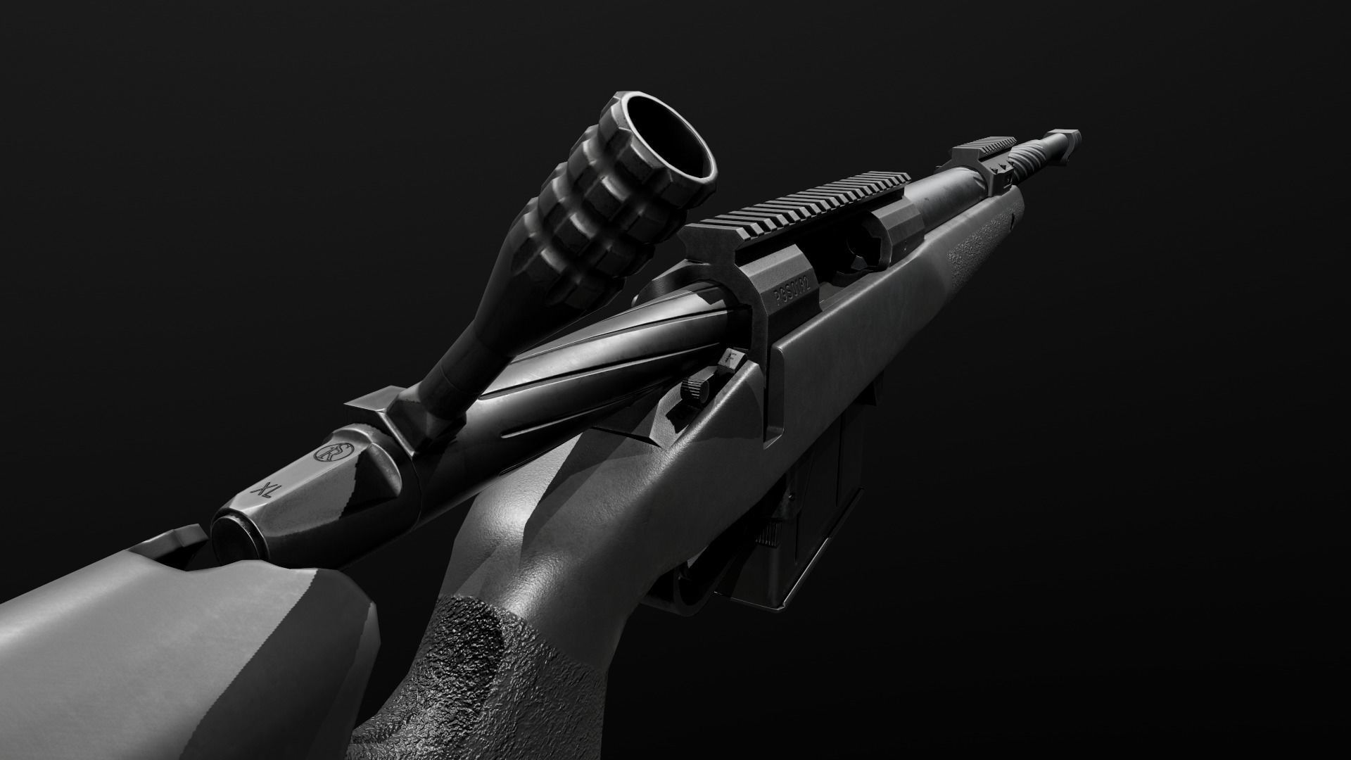 3D model Remington 700 Sniper Rifle VR / AR / low-poly | CGTrader