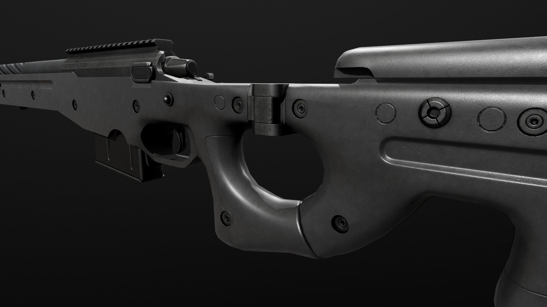 3D model Remington 700 Sniper Rifle VR / AR / low-poly | CGTrader