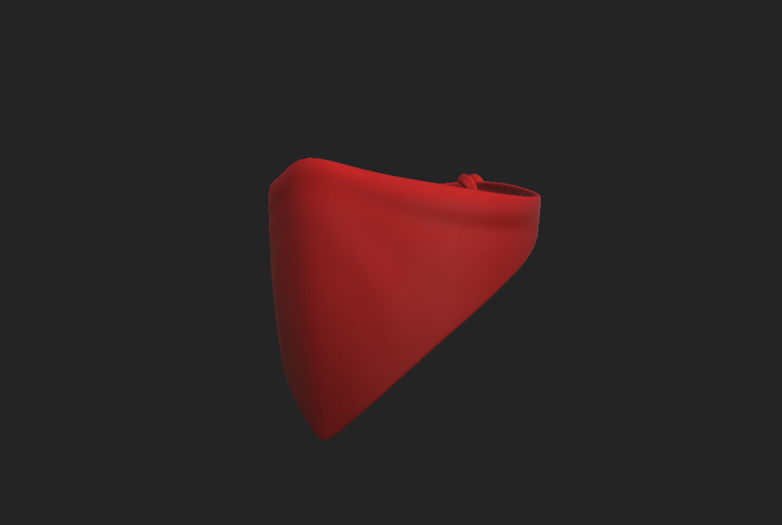 Bandana 3D model | CGTrader