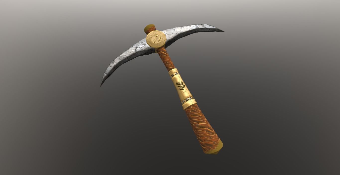 3D model Low poly Cartoon Dwarf Tool Pack VR / AR / low-poly | CGTrader