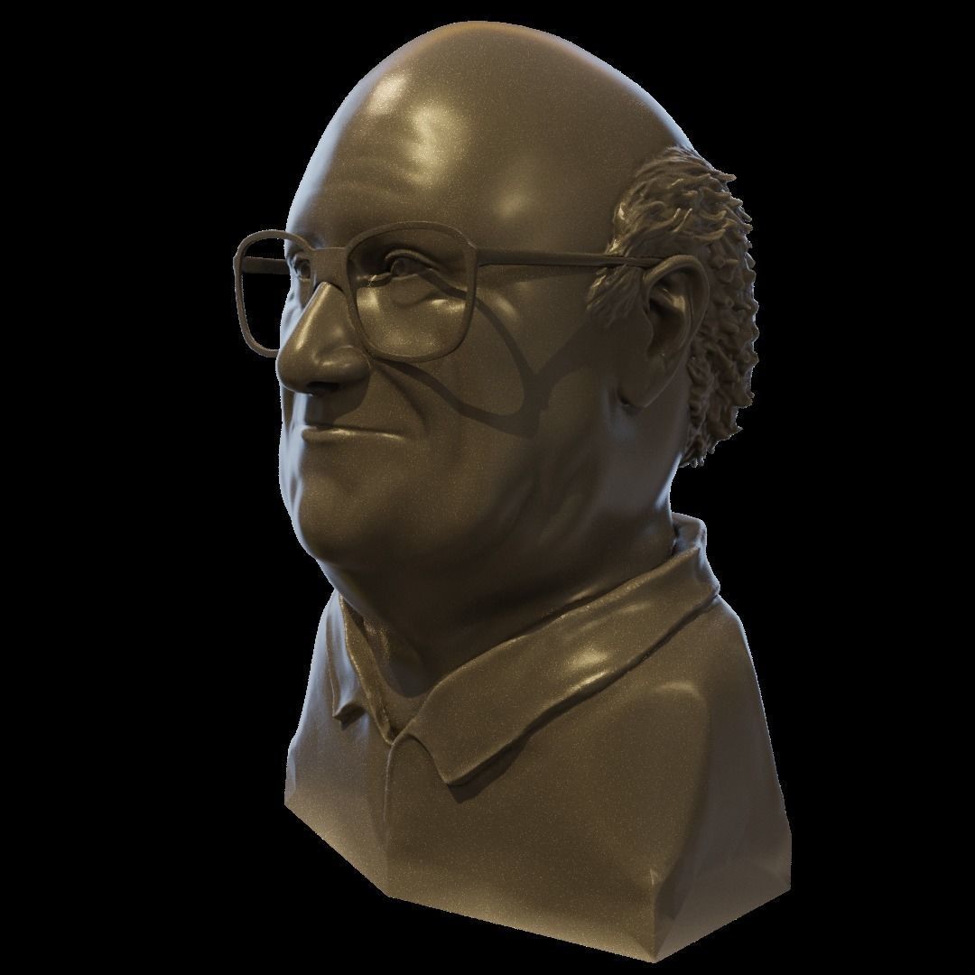 Danny DeVito bust 3D model 3D printable | CGTrader