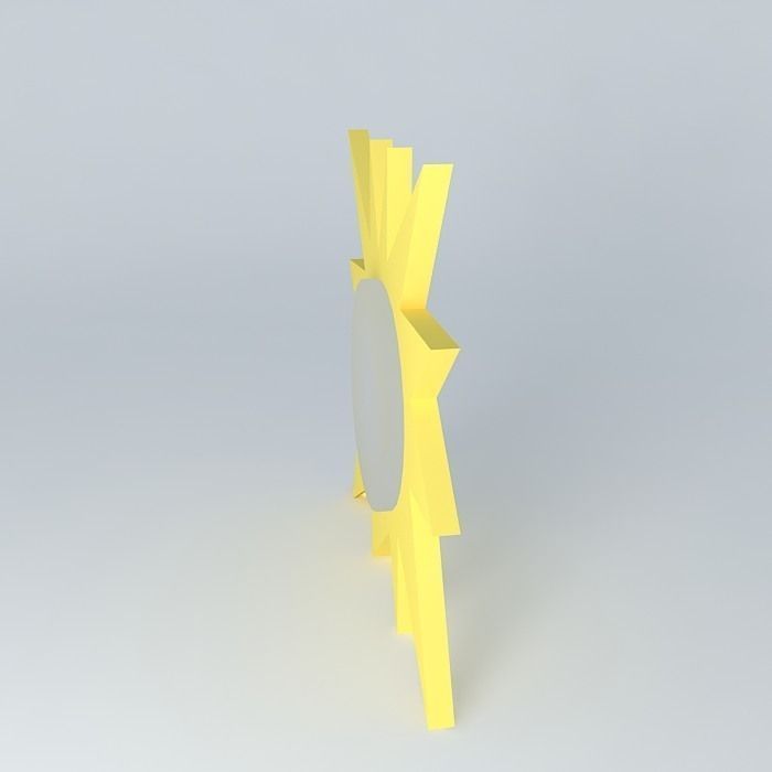 Fake sun free 3D model | CGTrader