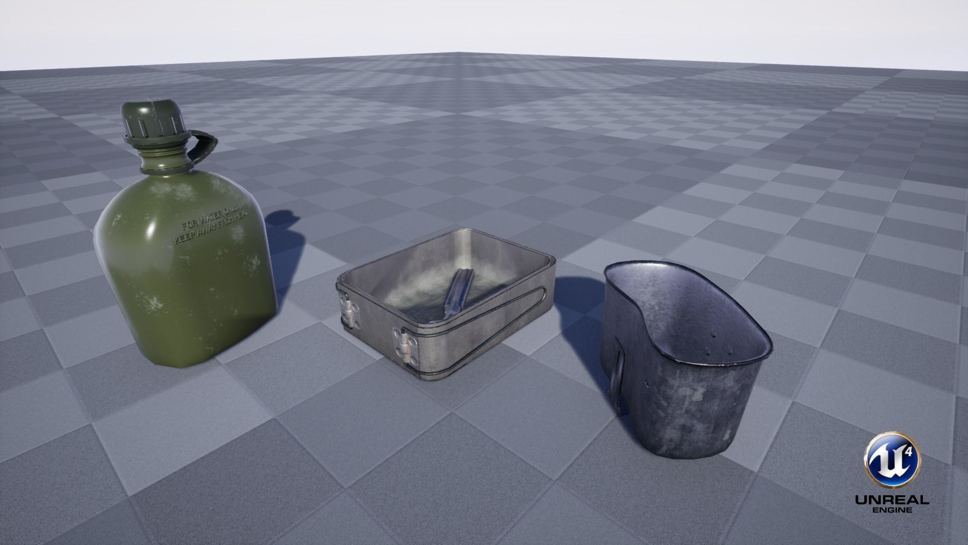 3D model Military Eating Utensils VR / AR / low-poly | CGTrader