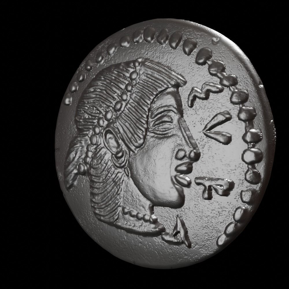 Octopus Coin-Silver Litra 3D model 3D printable | CGTrader