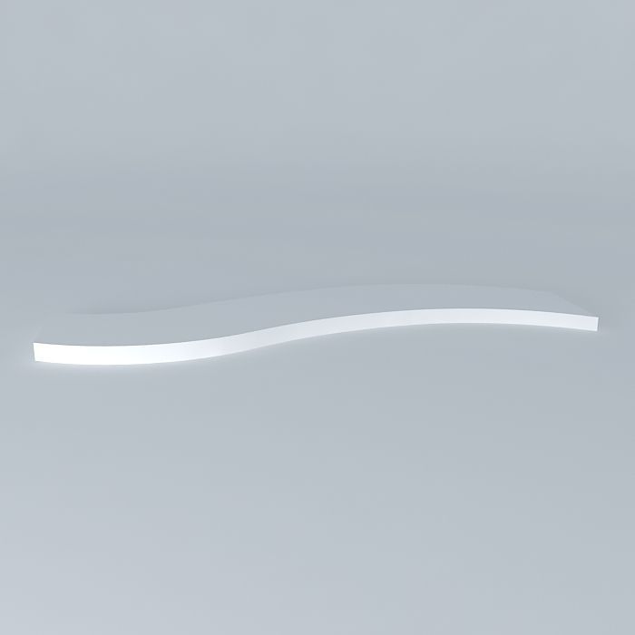 Curve runway free 3D model | CGTrader